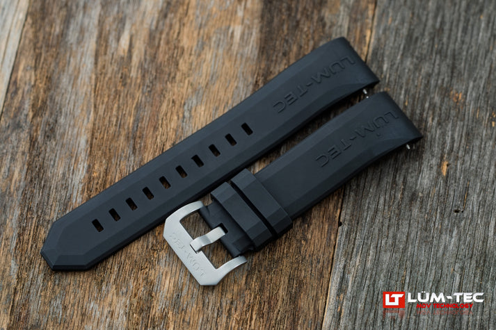 New Upgrade Combat B - FKM Rubber Strap 22mm – LÜM-TEC